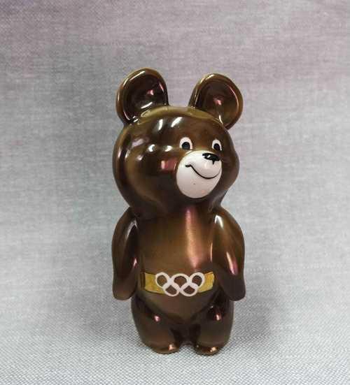 Олимпийский Мишка (Дулево) фарфоровая статуэтка