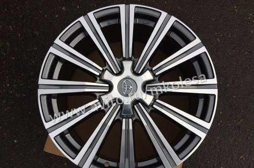 Диски Land Cruiser Prado R20 Графит с полировкой