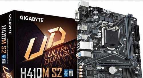 Материнская плата gigabyte h410m s2