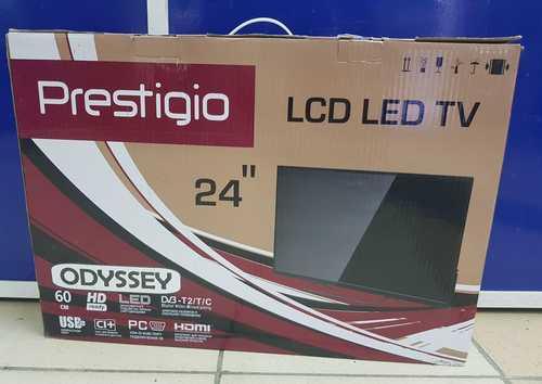 Доставка. Телевизор 24" 60см Prestigio PTV24DN02Z