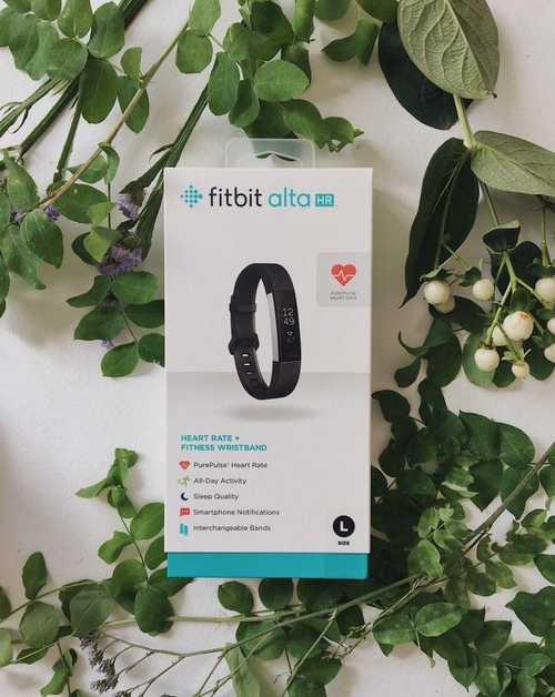 Фитнес браслет fitbit alta hr L новые оригинал