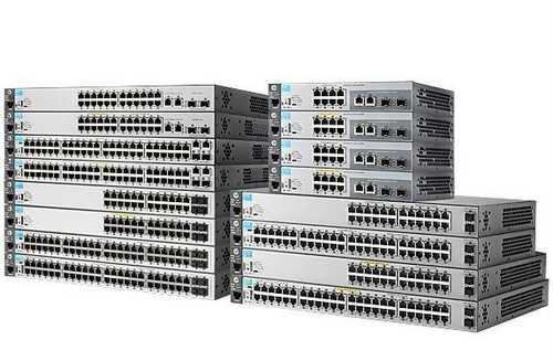 Коммутаторы HP разные много