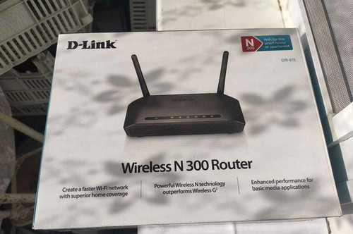 Коробка от роутера D-Link N 300