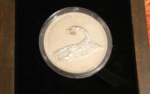 Коллекционная серебряная памятная монета