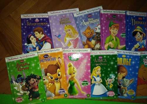 17 Книг Disney с DVD