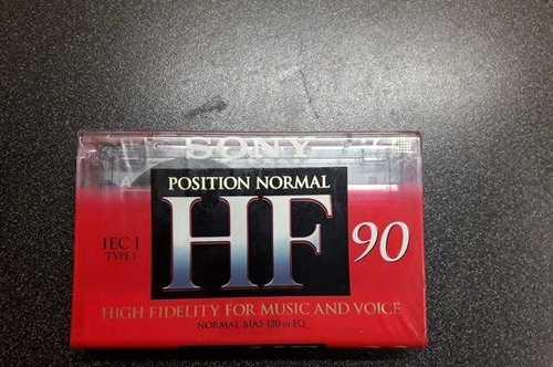 Аудио компакт кассета sony HF 90 новая