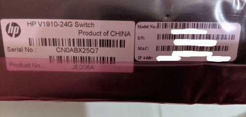 HP V1910-24G switch