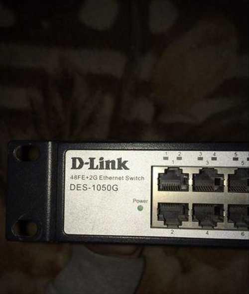 Коммутатор D-link Des-1050G