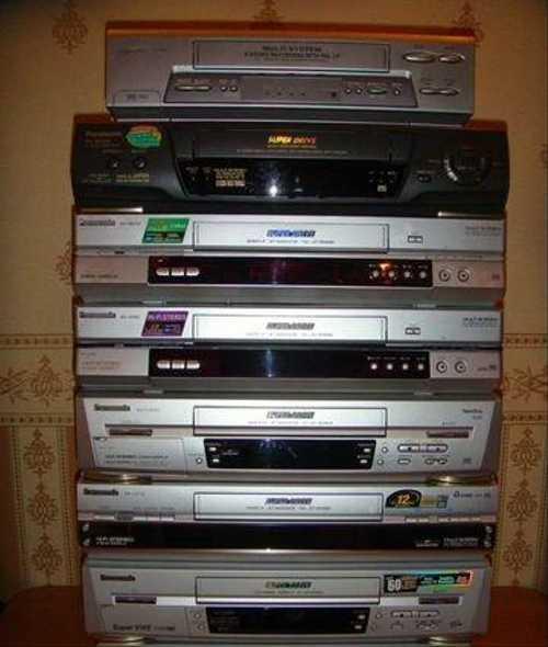 Отличные видеомагнитофоны VHS кассетные исправные