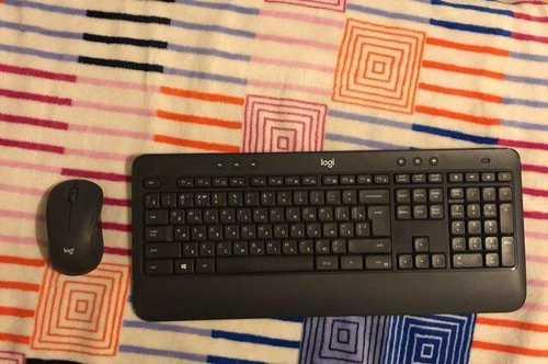 Logitech k540 беспроводная клавиатура плюс мышь M3