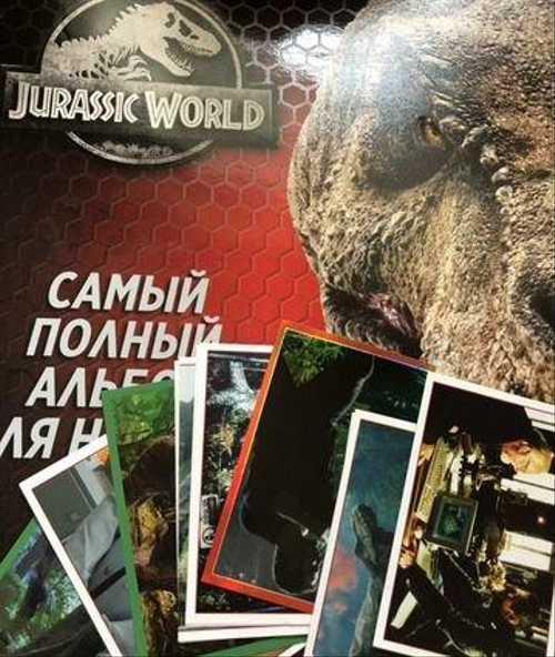 Panini jurassic world наклейки