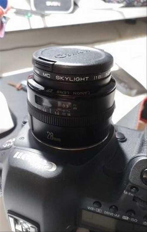 Резкий светлый ширик Canon 35mm 2.0 +бленда +фильт