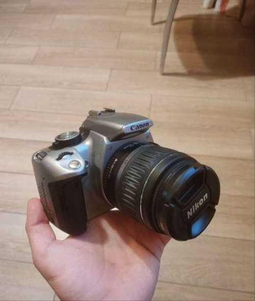 Зеркальный фотоаппарат canon