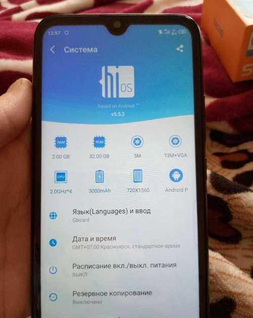 Телефон tecno