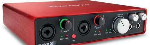 Звуковая карта focusrite scarlett 6i6