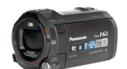 Panasonic HC-V750 новая