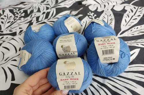 Пряжа gazzal baby wool