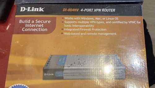 Маршрутизатор D-link DI-804HV Новый