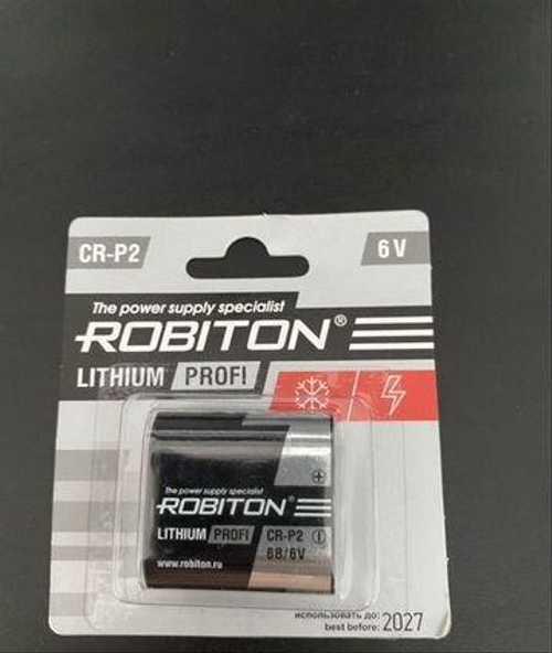Батарейка Robiton CR-P2 6V