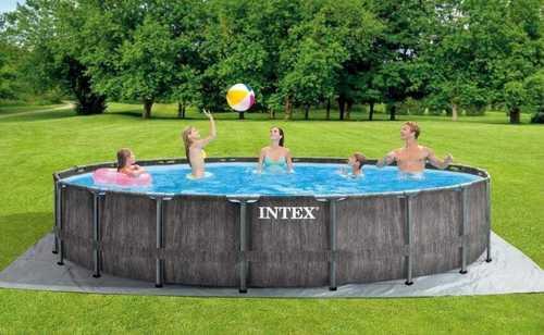 Каркасный бассейн Intex