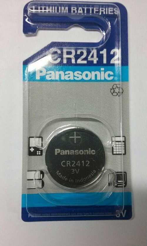 Батарейка Panasonic cr 2412
