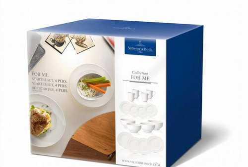 Villeroy & Boch For Me Starter Set на 4 персоны