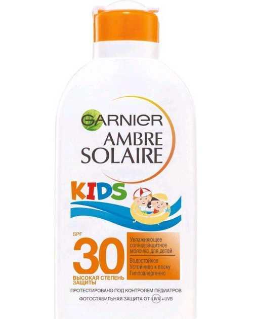 Новое солнцезащитное молочко Garnier Ambre Solaire