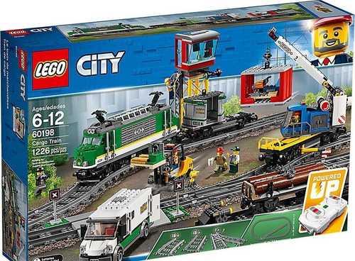 Lego City 60198 Товарный поезд