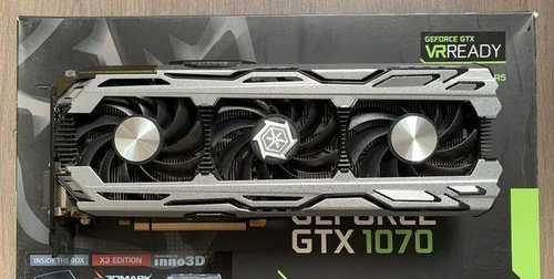 Видеокарта Inno3d GTX 1070 8Gb iChill Herculez