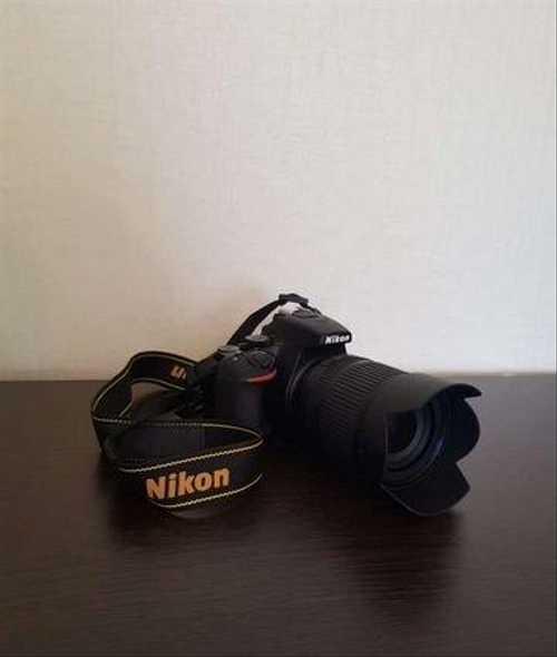 Зеркальный фотоаппарат nikon d5500 kit 18-105
