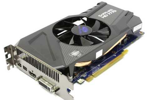 Sapphire radeon HD7770 1Gb gddr5 гарантия