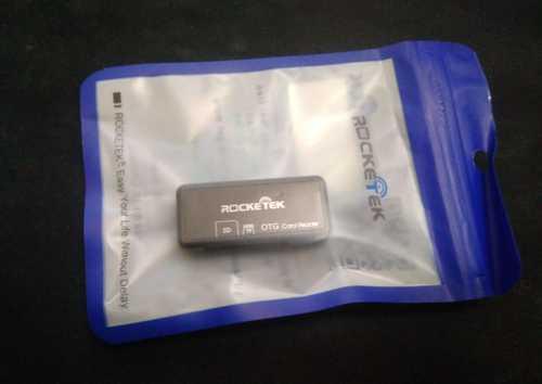 Microusb OTG адаптер с USB и поддержкой карт памят