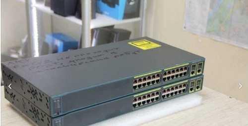 Коммутаторы Cisco Catalyst 2960-24TT на запчасти