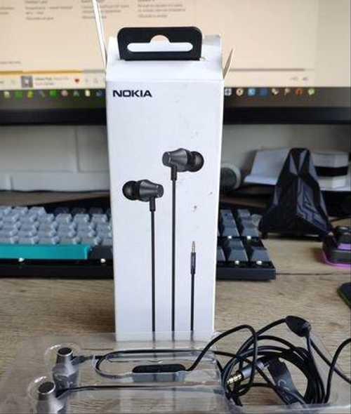 Наушники Nokia Earphones WH-301