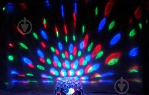 Светодиодный диско шар Music Ball + Пульт
