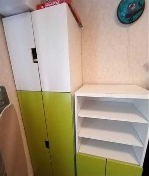 Детский шкаф и стеллаж IKEA стува в комплекте