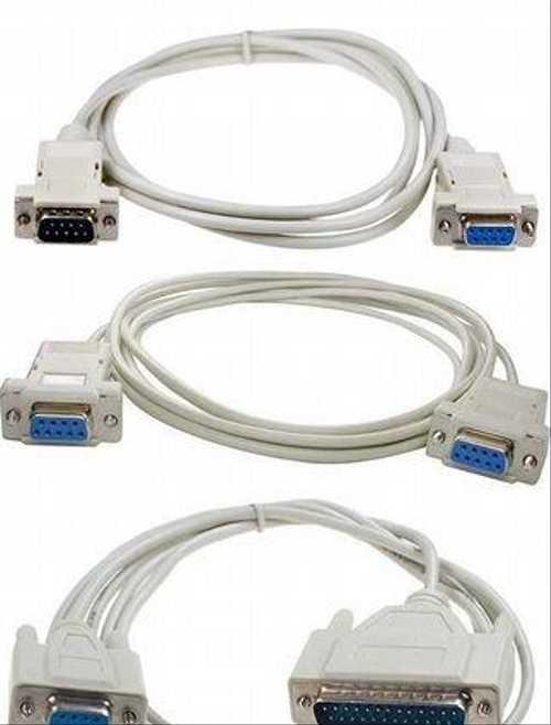 Кабели RS232, USB, LPT
