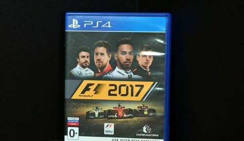 Игра F1 2017 для PS4