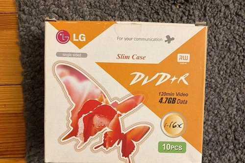 Компакт диск LG DVD+R.обновлено