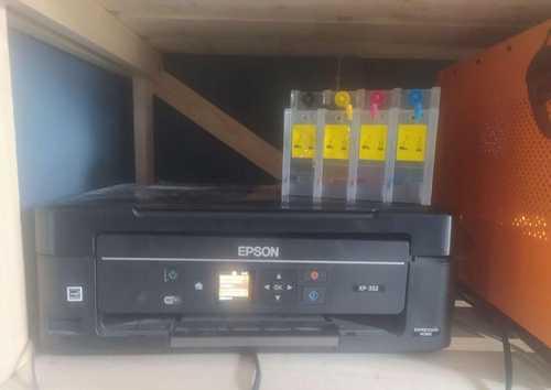Epson XP-332 мфу. Принтер, сканер, копир