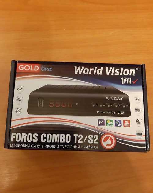 Тв-тюнер World Vision Foros Combo T2 S2