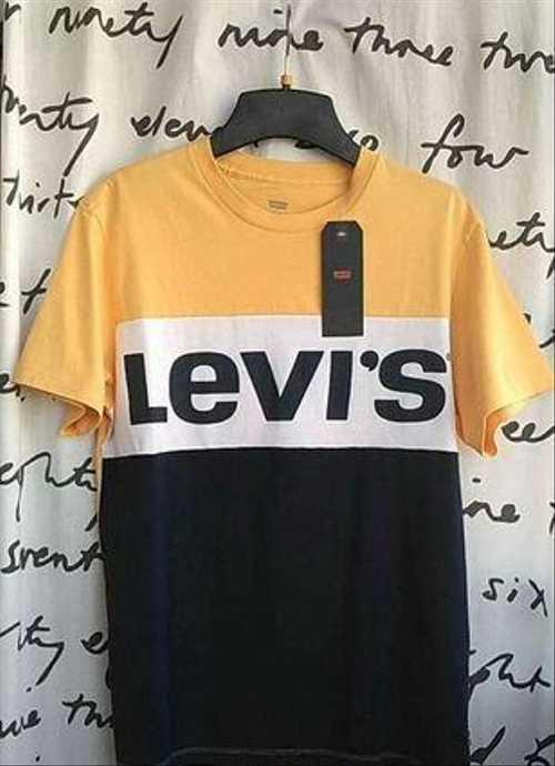 Новая футболка Levi's Colorblock (М/48) Оригинал