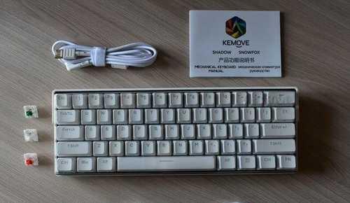 Механическая клавиатура kemove DK61 Snowfox