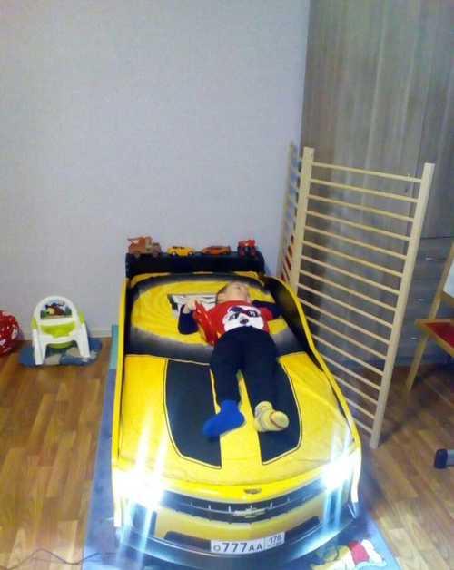 Детская кровать-машина Камаро