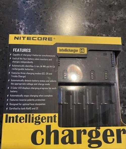 Зарядное устройство Nitecore Intellicharger i4