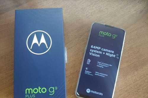 Смартфон Motorola G9 Plus, новый, в упаковке