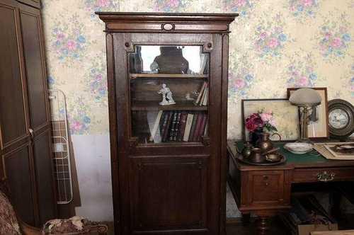 Старинный книжный шкаф 19 век