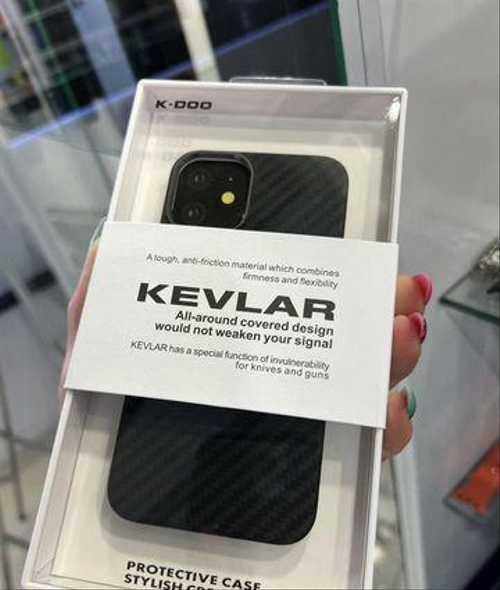 Чехол K-DOO для Apple iPhone 12mini Kevlar