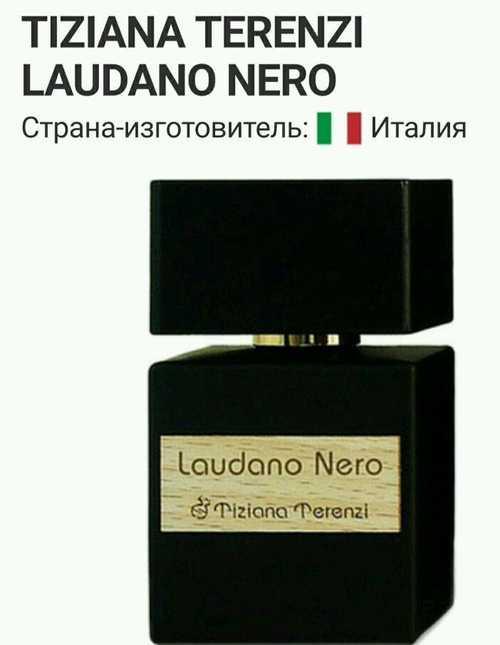 Terenzi laudano nero