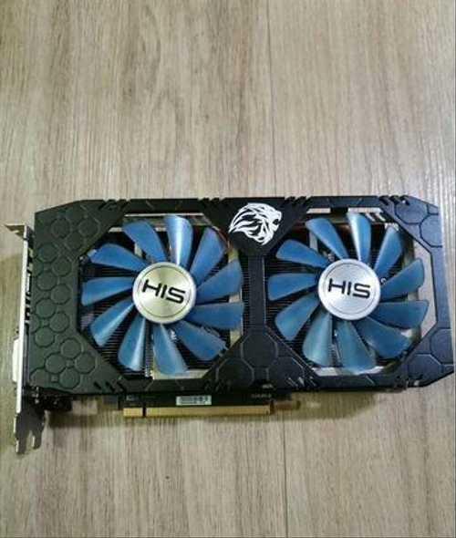 Видеокарта His rx 570 4gb